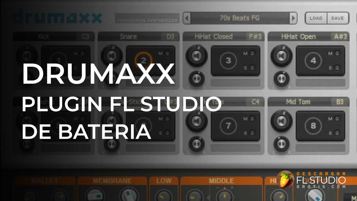 Descarga DrumaXX! Plugin FL Studio 【Bateria】